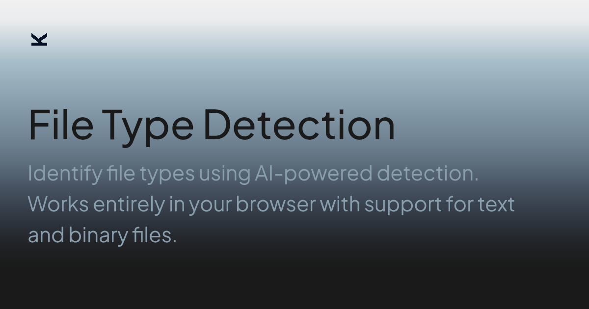 File Type Detection • lik.ai